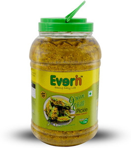 Everin Tasty Tangy and Ticklish Green Chilli Green Chilli Pickle Price ...