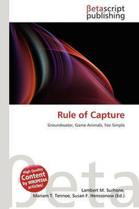 Rule of Capture: Buy Rule of Capture by unknown at Low Price in India ...