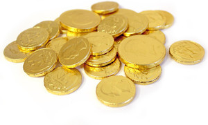 Choc Coin Chocolate Gold Coins (Imported) Caramels Price in India - Buy ...