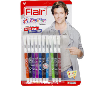 FLAIR Hi-Fashion Gel Pen - Buy FLAIR Hi-Fashion Gel Pen - Gel Pen ...