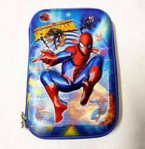 Flipkart.com | kuku spider Pencil Pouch Cartoon Art Plastic Pencil Box ...