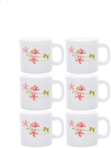 LAOPALA Pack of 6 Opalware Opalware Microwave Safe Coral Charm 6 Pcs ...