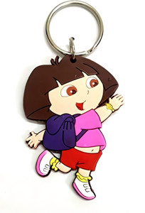 GCT Double Sided Dora the Explorer Cartoon Character (Design-2) Rubber ...