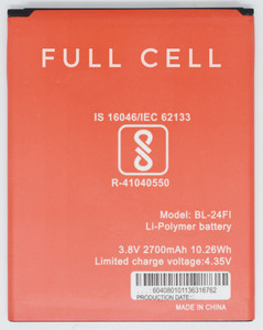 FULL CELL Mobile Battery For Itel A22 Pro / S12 / BL-24FI / BL24FI ...