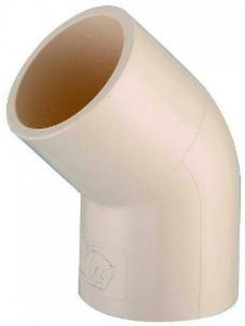 ASTRAL CPVC Plastic Pipe Shoe (Elbow 45°) 3/4" 1-Way 45 Degree Elbow Pipe Joint Price in India ...