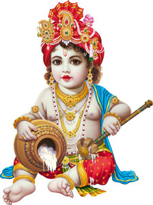 god & god's 52 cm Window Glass Static God Sticker Self Adhesive Sticker ...