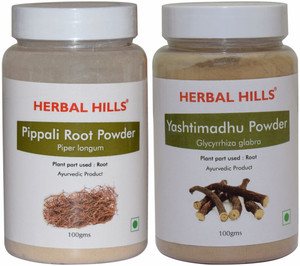 Herbal Hills Pippali Root Powder and Yashtimadhu Powder Migraine ...