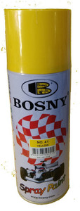 Bosny Spray paint for wall- yellow shade ( code no -41) Yellow Spray ...