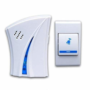 HVG TRADERS Plastic Wireless Remote Control Door Calling Bell Wireless ...