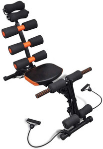 Sasimo six pack 6 in 1 gym abdominal exerciser machine with 20 ...