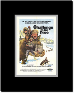 Challenge To Be Free Framed Movie Poster Fine Art Print - Movies ...