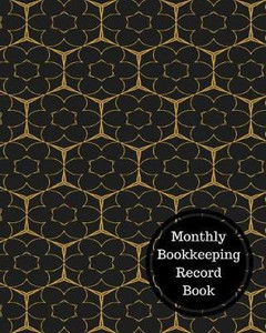 Monthly Bookkeeping Record Book: Buy Monthly Bookkeeping Record Book by ...