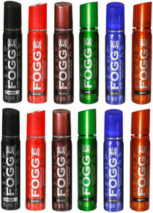 FOGG Mobile Pack Pocket Deo Amaze, Charm, Happy Deodorant Spray - For ...