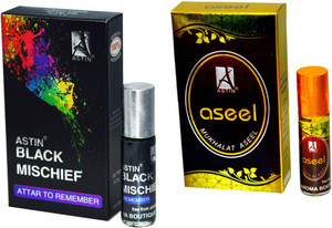 Buy ASTIN Black Mischief and Aseel UAE Edition Perfume - 12 ml Online ...
