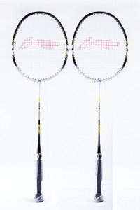 LI-NING XP 808, Pack of 2 Black Strung Badminton Racquet - Buy LI-NING ...