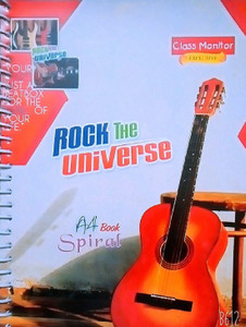 class monitor A-4 SPIRAL A4 Notebook RULED 300 Pages Price in India ...