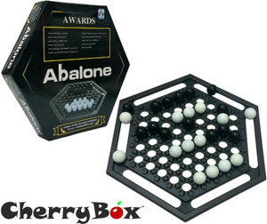CherryBox Abalone Marbles Board Game for Kids - Family Indoor Games ...