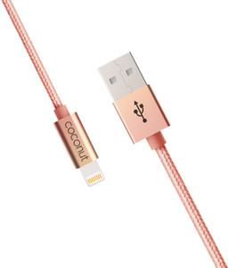 COCONUT Lightning Cable 1 m C02_GOLD - COCONUT : Flipkart.com