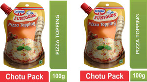 FUNFOODS by Dr. Oetker PIZZA TOPPING 100+100 GM (2) Price in India ...