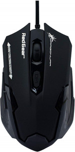 Redgear Gaming Mouse (Black) Wired Ambidextrous Hybrid Gaming Mouse ...