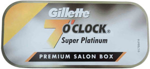 Gillette 7O'Clock Super Platinum - Premium Salon Box Price in India ...