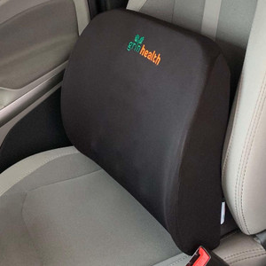 Grin Health Orthopedic Lower Lumbar Back Support for Car Driving ...