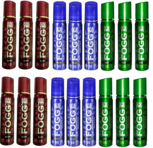 FOGG Dash,Relish,Nice Mobile Pack Pocket Deo (25ml x 18) Deodorant ...