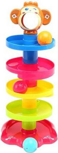 Shopjamke Enlightening Roll and Swirl Ball Ramp Drop toy for kids ...