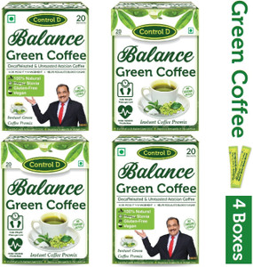 Balance Green Coffee Premixed with Stevia 80 Ready Premixed Sachets ...