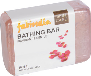 fabindia Rose Bathing bar 100 g - Price in India, Buy fabindia Rose ...