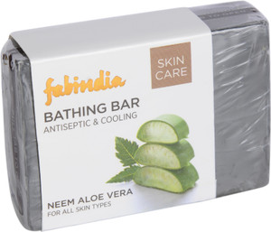 fabindia Neem AloeVera Bathing bar 100 g - Price in India, Buy fabindia ...