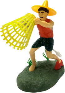Skystar Decorative Action Fisher Man man Toy With Air Bubble ...