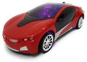 jmv Chargeable 3D Remote Control Lightning Famous Car - Chargeable 3D ...