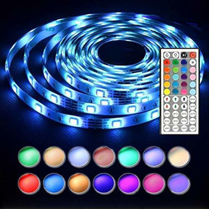 prisma collection 100 LEDs 1.18 m Multicolor Flickering Strip Rice ...