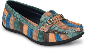Steprite Colorblock Loafers For Women - Buy Steprite Colorblock Loafers ...