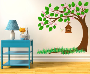 Wallzone 80 cm Tree Removable Sticker Price in India - Buy Wallzone 80 ...