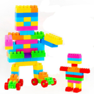 Willyard LEGO Building Block 100 Pcs (92 Pieces +8 Tyres) 20 ...