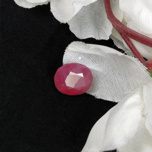 REIKI CRYSTAL PRODUCTS Pink Uncut Natural Ruby Gemstone Price in India ...