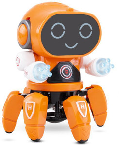 ToyGalaxy 6 LEGGED OCTOPUS STYLE DANCING ROBOT WITH DIFFERENT DANCE ...