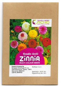 RENUKA SEEDS Zinnia Mixed Flower Seeds Seed Price in India - Buy RENUKA ...
