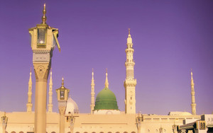 Religious Poster| Masjid Al Nabawi in Madinah Poster|High Resolution ...