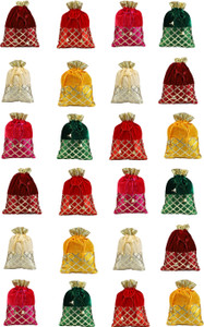 Fancy Walas Designer Rajasthani Style Royal Velvet Potli Batwa Bag ...