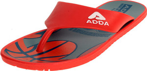 Adda Men Slippers - Buy Red Color Adda Men Slippers Online at Best ...