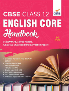 CBSE Class 12 English Core Handbook - MINDMAPS, Solved Papers ...