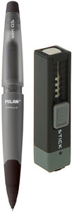 Flipkart.com | Milan Capsule Slim 0.5mm and Stick Black Pencil ...