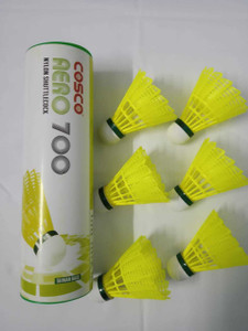 COSCO NYLON SHUTTLE COCK Nylon Shuttle - Yellow - Buy COSCO NYLON ...
