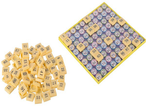 Sanchi Creation Housie Game with 24 Reusable Cards Family Game-(Bingo ...