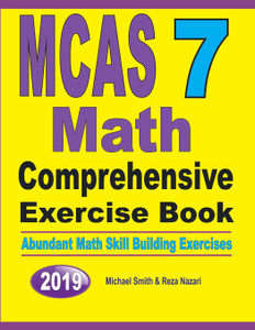 MCAS 7 Math Comprehensive Exercise Book: Buy MCAS 7 Math Comprehensive ...