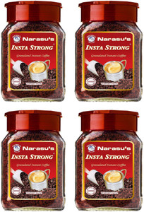 Narasus Insta Strong Instant Coffee 100 Grams Each (Pack of 4) Instant ...