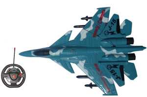 IndusBay Basic Remote Control Army Fighter Jet Aeroplane Model RC ...
